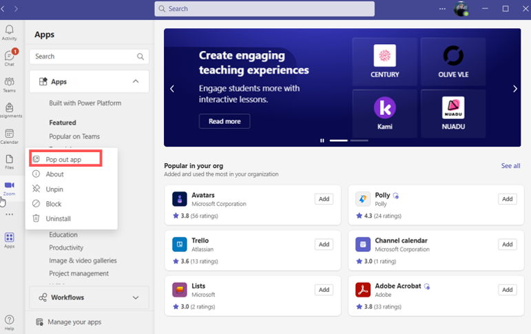 Multitasking with pop-out windows | University of Colorado